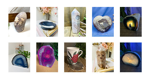 Elegance Unveiled: 10 Mesmerizing Agate Geode Products | Evolving Earth ...